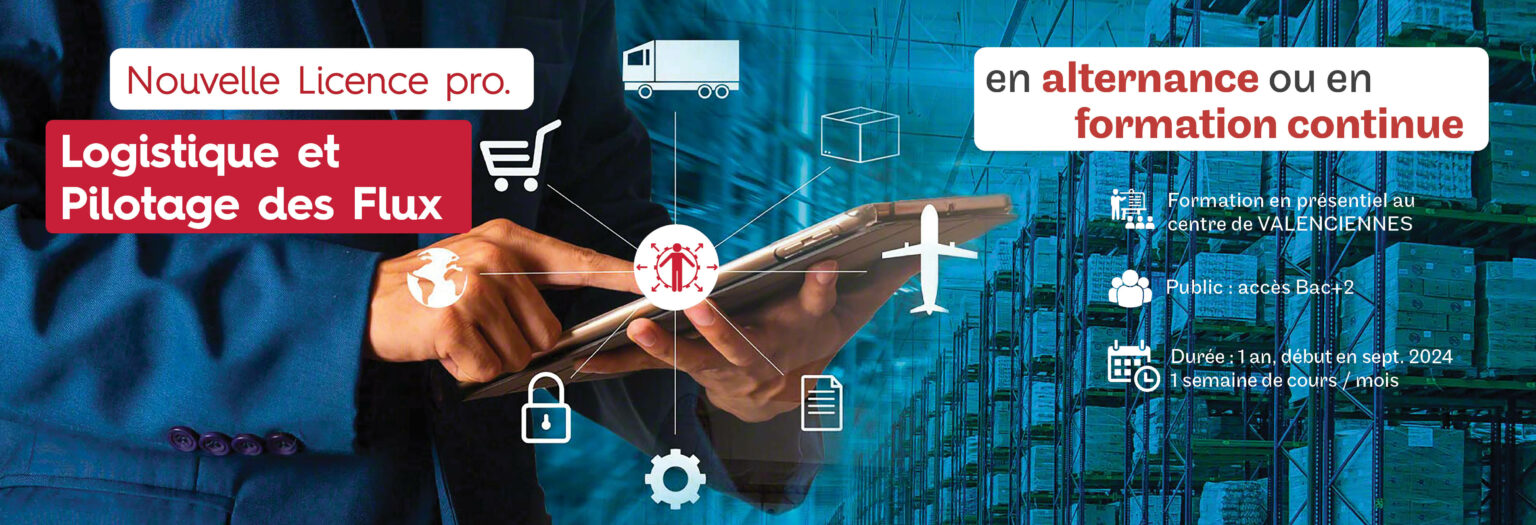 Licence pro logistique - Cnam Hauts de France