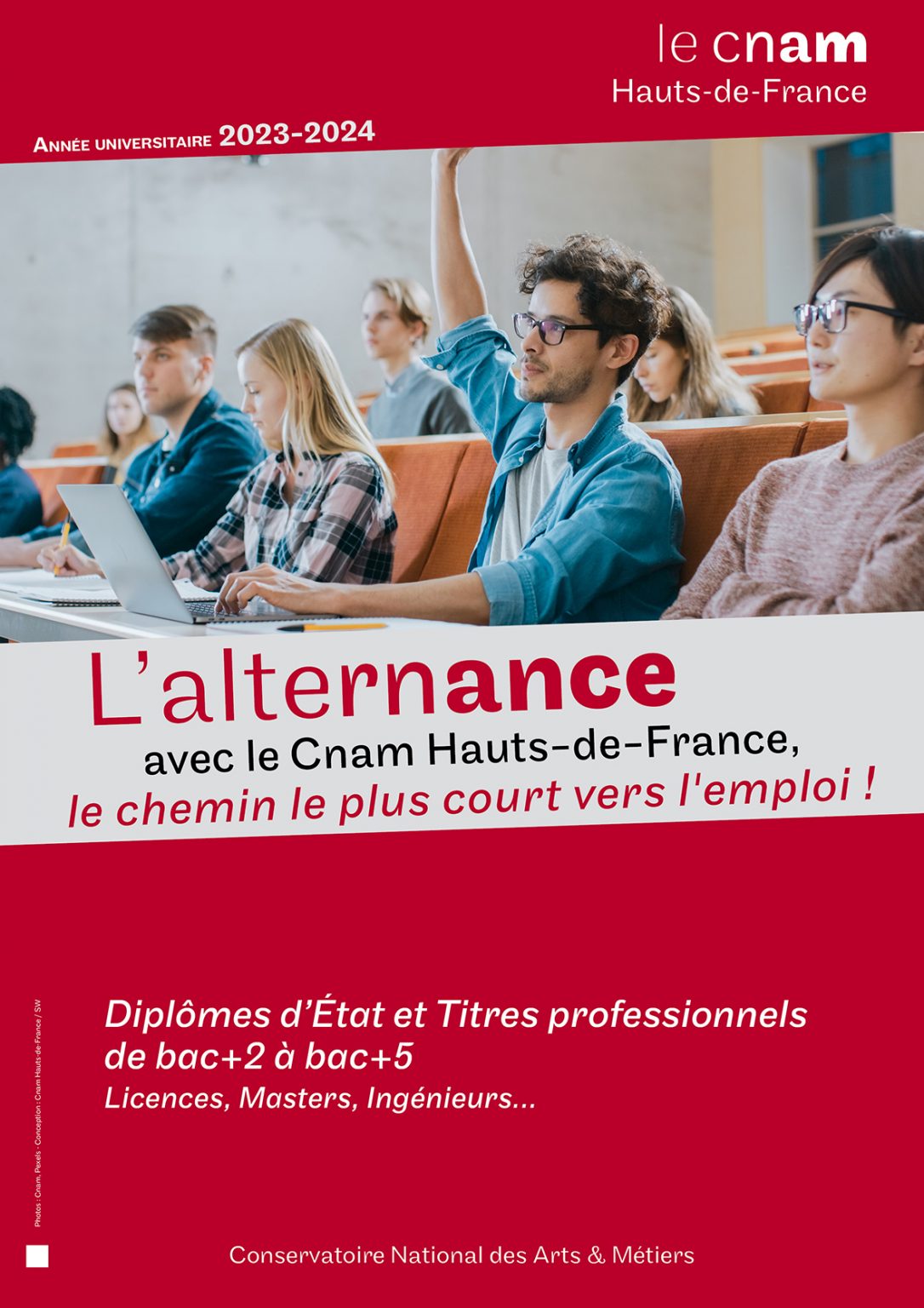 Licences alternance apprentissage ou contrat pro - Cnam Hauts de France